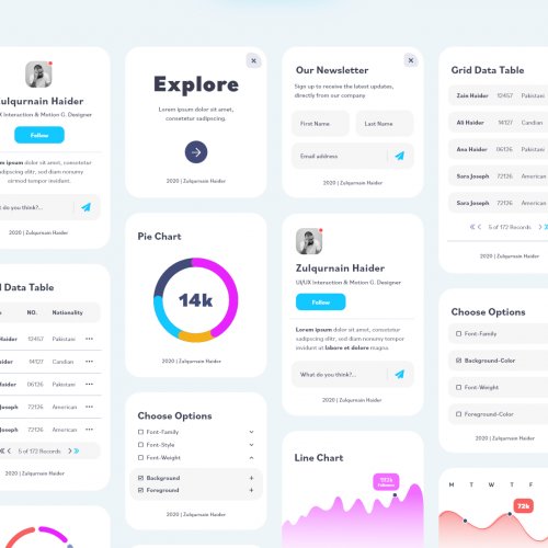 Freebie UI Element Kit - Design Anything