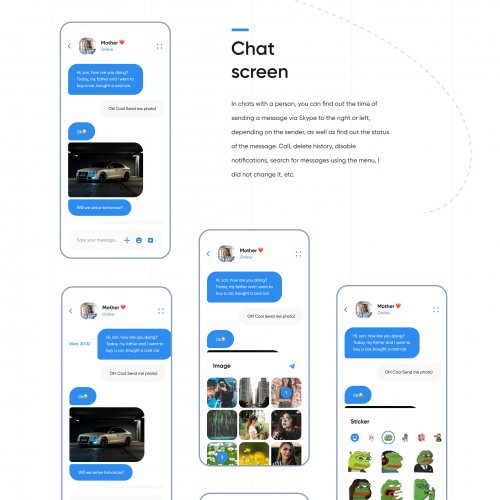 Telegram App UI Kit for Figma - Design Anything