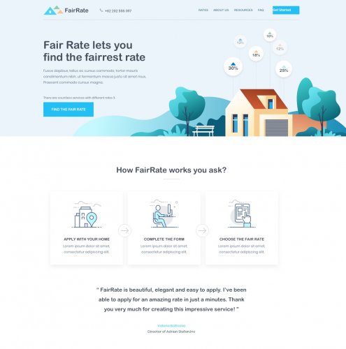 FairRate - Finance Web App UI Kit - Design Anything FairRate - Finance Web App UI Kit - Design Anything
