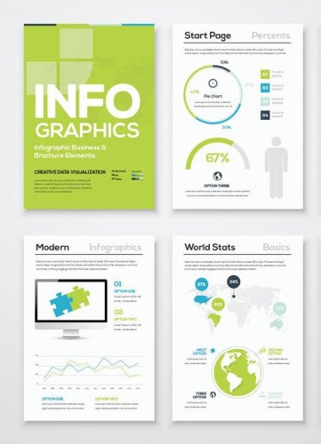 Free Infographic Brochure Template - Design Anything