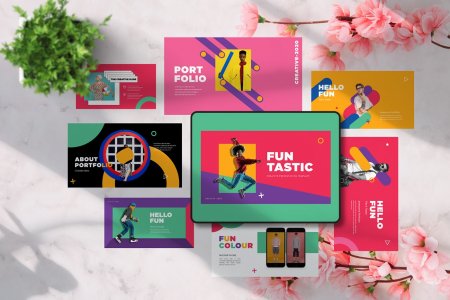 Fun Tastic - Free Powerpoint Template - Design Anything