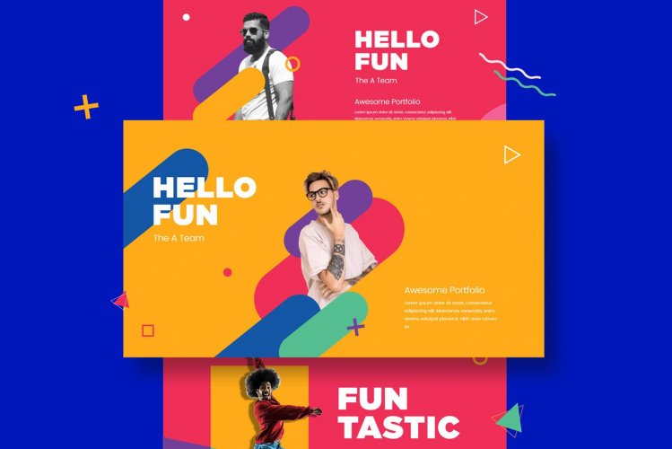 Fun Tastic - Free Powerpoint Template - Design Anything