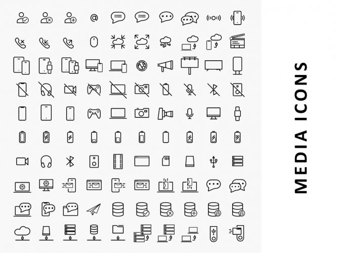 Vector Icons Library - Design Anything